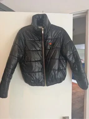 Aviator Nation | Jackets & Coats | Aviator Nation Black Puffer Jacket ...